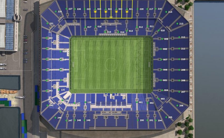 Every available seat at Hill Dickinson Stadium for the 2025/26 season ...